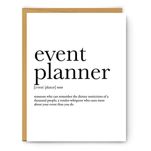 Amazon.com: EVENT PLANNER definition - Unframed art print poster or ...