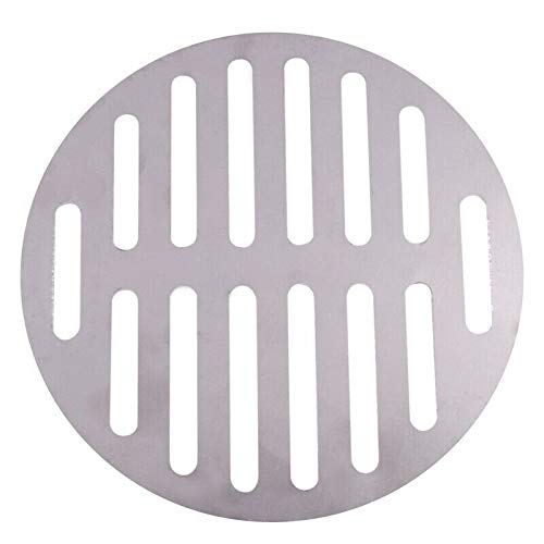 3NH® 6" Dia 14 Holes Round Stainless Steel Floor Drain Cover Silver ...