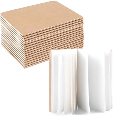Amazon.com : HEYPLACE 16PCS Mini Notebooks Bulk, Blank Pocket Notepads ...