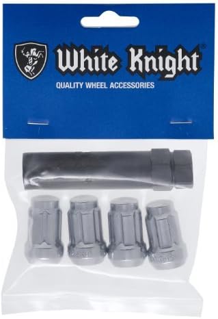 White Knight 3807BK-20AM 12mm x 1.50 Thread Size Spline Drive Lug Nut ...