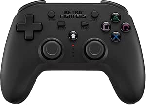 RETRO FIGHTERS Defender PS3/4 PC Bluetooth Controller Black Retro ...