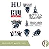 Amazon.com: Desert Cactus Howard University Sticker Bison HU Sticker ...