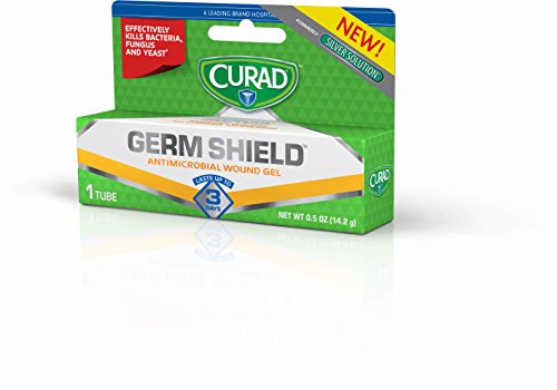 Curad Germ Shield Antimicrobial Wound Gel 0.5 Ounces (Pack of - Want It All