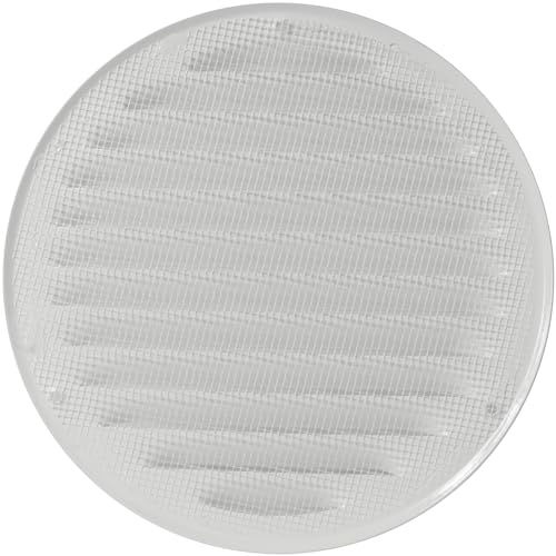 6 Inch Vent Cover White – Metal Round Soffit Vent – Air Vent Louver ...
