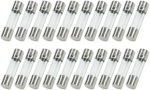 Electronic Spices 3A 250V 5mm x 20mm Fast Acting Glass Tube Cartridge ...