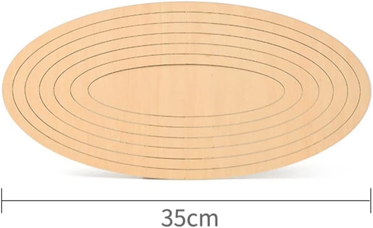 Moldes ovalados de cerámica para formar moldes de cerámica de madera ...
