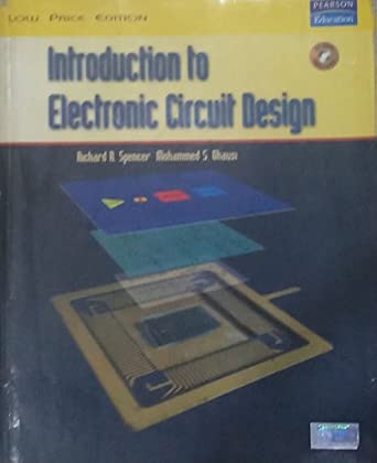 Introduction To Electronic Circuit Design With Cd: 9788178089935 ...