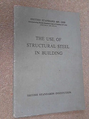 Specification for The Use of Structural Steel in Building. Reset and ...