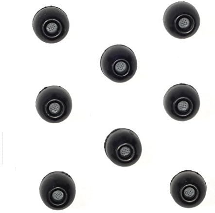 Amazon.com: 8 Pack - Small SHURE EABKF1-10S (PA910S) Replacement Black ...