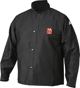 Fire Resistant (FR) Cotton Breathable Welding Jacket for Men (US, Alpha ...