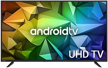 65" 4K UHD LED HDR Smart Android TV with Voice Assistant and HDR: TVs ...