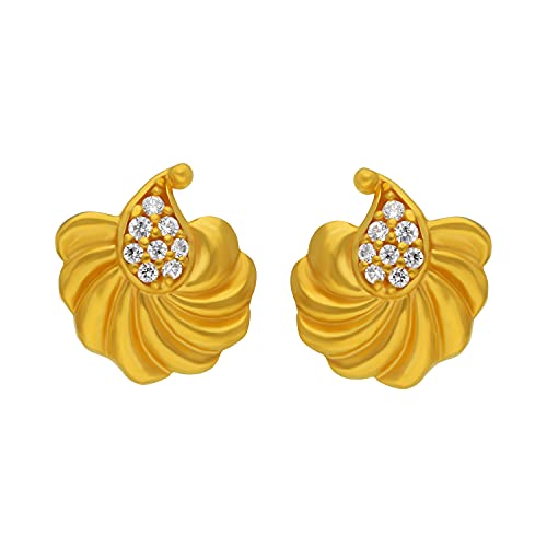 Buy Bhima Jewellers 22k Gold Earrings for Women,3.2g at Amazon.in