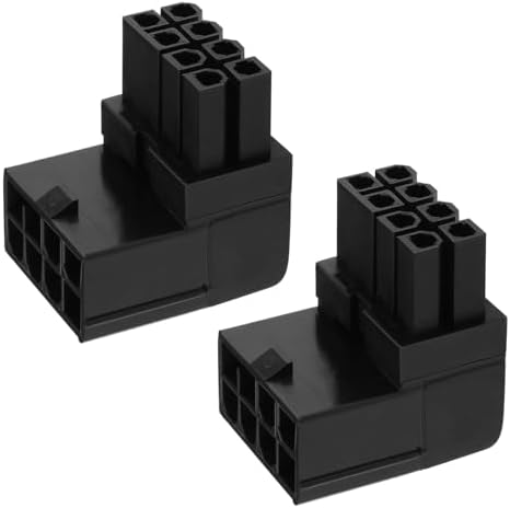Amazon.com: eMagTech 2PCS 8PIN Power Adapter 90 Degree GPU VGA PCIe ...