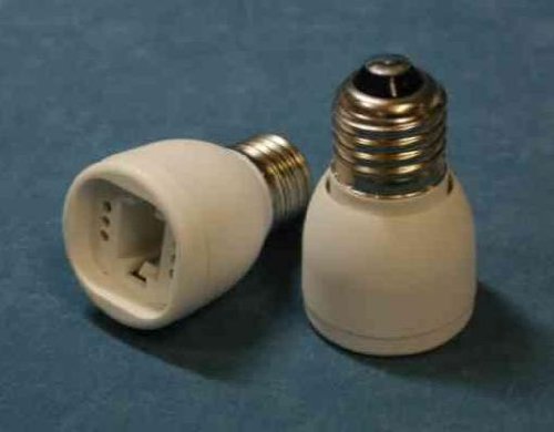 Amazon.co.jp: 口金変換 アダプタ E26 を G24 へ 6端子対応 （＋35mm）【全数を日本で検品】 : ホーム＆キッチン