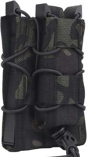 9mm/ 5.56 Tactical Molle Magazine Pouch, Fast Attach Carrier Magazine ...
