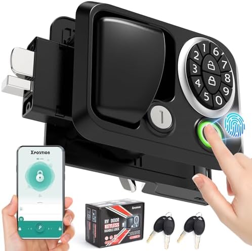 Amazon.com: RV Door Lock Keyless Entry Keypad - Replacement Camper Door ...