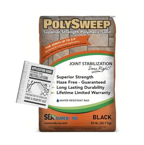 PolySweep Superior Strength Polymeric Sand Joints up to 3/4" 50 lb Bag ...