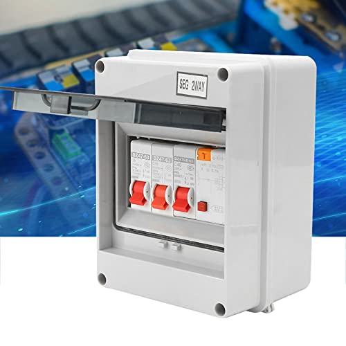 SANON 2 Way Garage Caravan Shed Consumer Unit, Consumer Unit Circuit ...