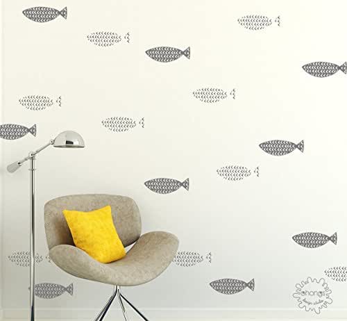 Amazon.com: Fish Decal/Fish art Sticker/Hand drawn fish / 2 styles of ...