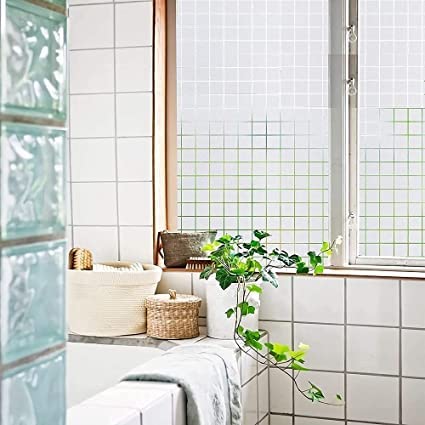 Buy TOTAL HOME: Glass Privacy Frosted Window Glass Film self Adhesive ...
