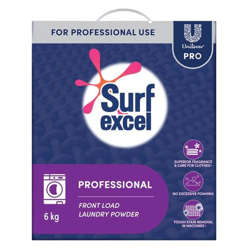 Unilever pro Surf Excel Matic Front-Load Detergent Powder 6Kg : Amazon ...