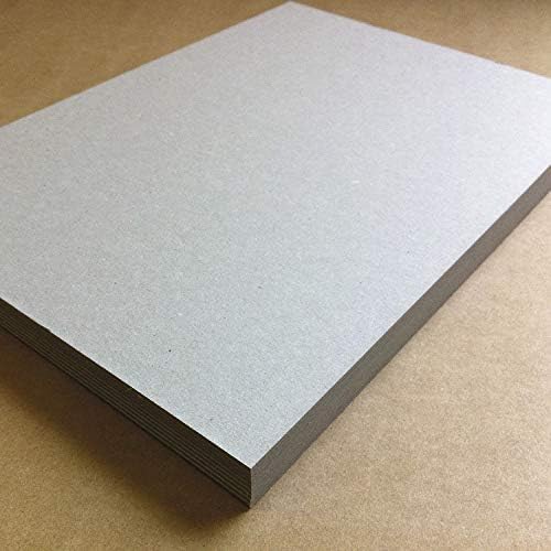 DJP 15 Sheets A4 3000 Micron 3mm Grey Board Backing Board Mounting ...