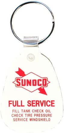 Amazon.co.jp: SUNOCO スノコ Rubber Key Ring ラバーキーホルダー サドルキータグ キーホルダー キーリング ...