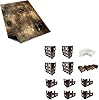 Amazon.com: Wargame Terrain Ruin Set for WH40K and 28mm/32mm Miniatures ...