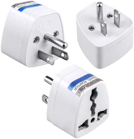 Hi-PLASST Type-A India to US Converter Plug (Pack of 2) India to USA ...