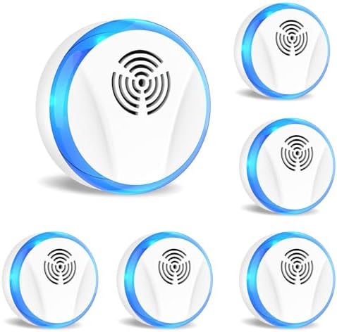 Amazon.com: Ultrasonic Pest Repeller Indoor Rodent Repellent Pest ...