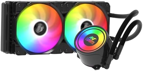 Ant Esports ICE-240 240mm Addressable RGB 2600RPM AIO I CPU Liquid ...