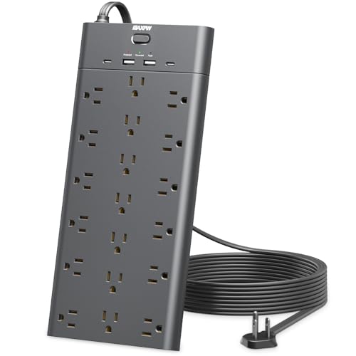 Best Power Strips for Entertainment Center: Top Picks for Safe ...