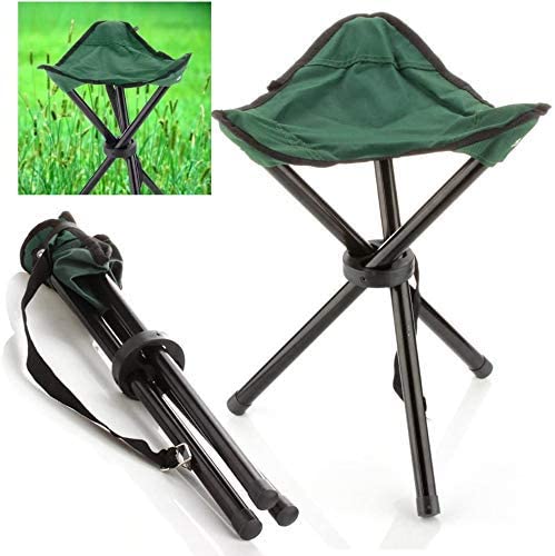 Whixant Camping Folding Stool, Outdoor Portable Camping Fishing Chair ...