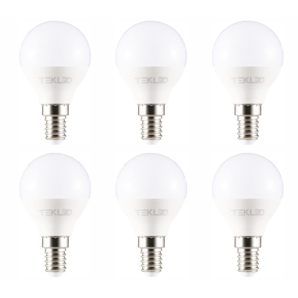 TEKLED® P45 Golf Ball DIMMABLE LED Bulbs | E14 Small Edison Screw ...