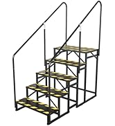 Amazon.com: Kinchoix 3 Step RV Stairs, Hot Tub Steps, Outdoor Spa Step ...