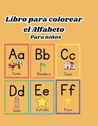 Amazon.com: Libro para colorear el Alfabeto: Para niños (Spanish ...