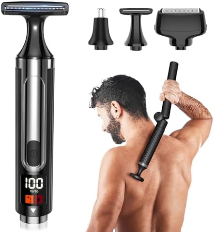 Amazon.com: NUBACK 3 in 1 Electric Back Shaver for Men, Mens Back ...