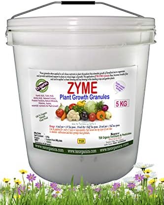 TSR Organic Fertilisers & Pesticides Organic Zyme granules 5 Kg bucket ...