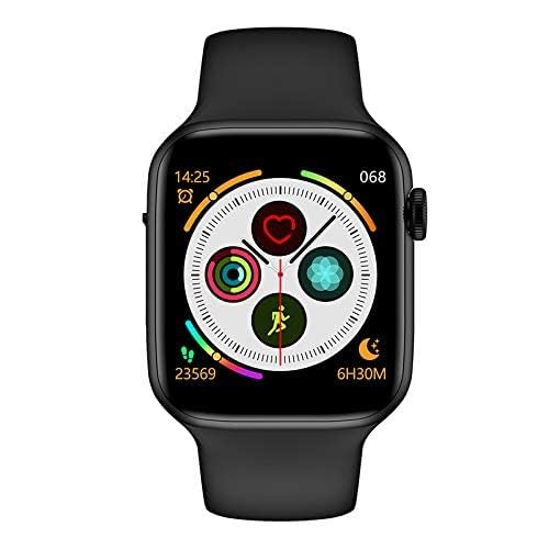W34 Smart Watch with Logo 2022 Smartwatch (Black Strap, Free Size ...