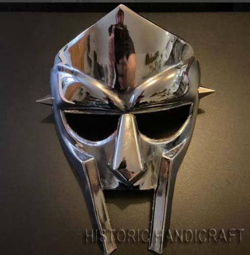HISTORIC HANDICRAFT MF Doom Mask, Roman Gladiator Face Mask, medieval ...