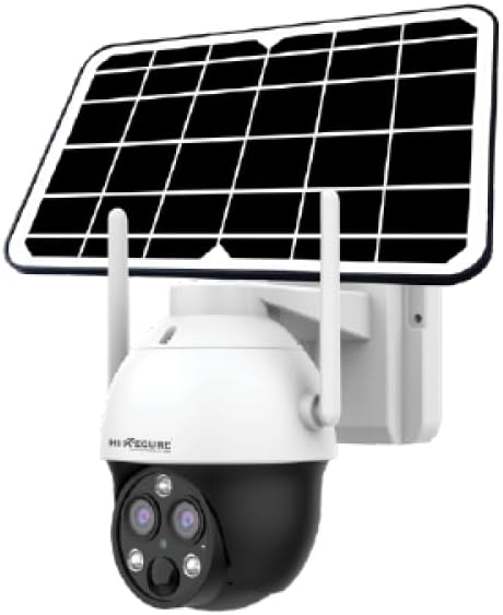 Buy Hixecure 3MP 4G Solar Powered Wireless PT 360 View with 10X Zoom ...