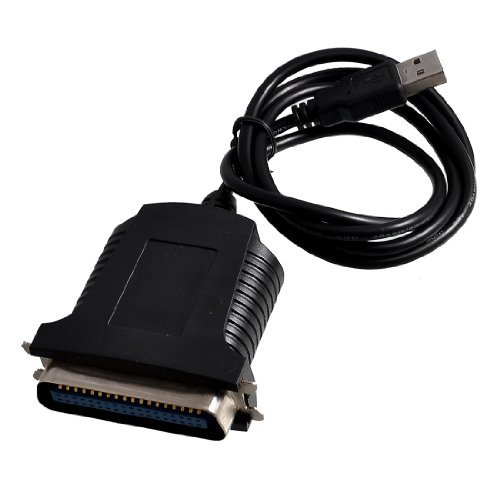USB 2. 0 to IEEE-1284 36 Pin Female Parallel Printer Cable Adapter Cord ...