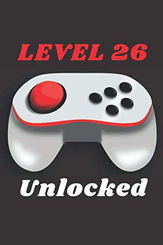 Level 26 Unlocked: Happy 26th Birthday 26th Years Old Gift For Gaming ...