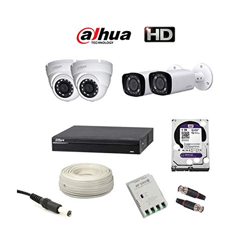 Buy DAHUA Full HD 2MP Cameras Combo KIT 4CH HD DVR+ 2 Bullet Cameras ...
