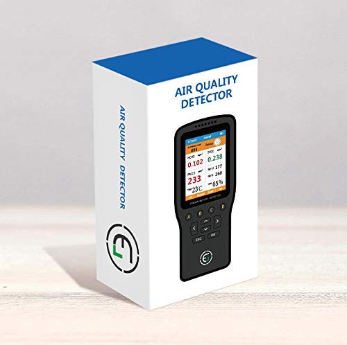 Monitors Dust Smoke Air Quality Monitor Formaldehyde Detector Pollution ...
