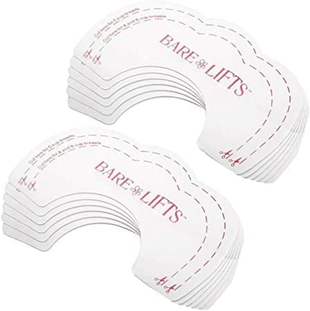 Instant Breast Lift Beauty Breast Stickers Bare Bra Pad Paste Petals ...