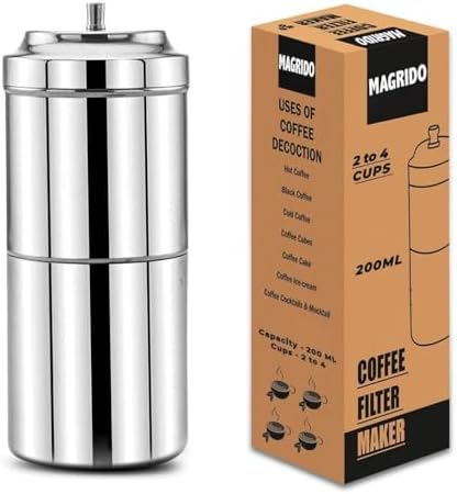 Buy PANCA Filter Coffee Maker, Stainless Steel South Indian Coffee ...