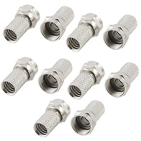 SP RG6 Connector for Cable TV Satellite COAXIAL Connector RG-6 F Type ...