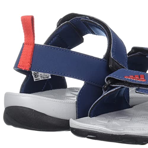 Adidas Men's Fassar CRENAV/VIVRED/Stone Sandal (EX3775) : Amazon.in ...