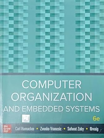 Buy Computer Organization and Embedded Systems Create 6th edition Book ...